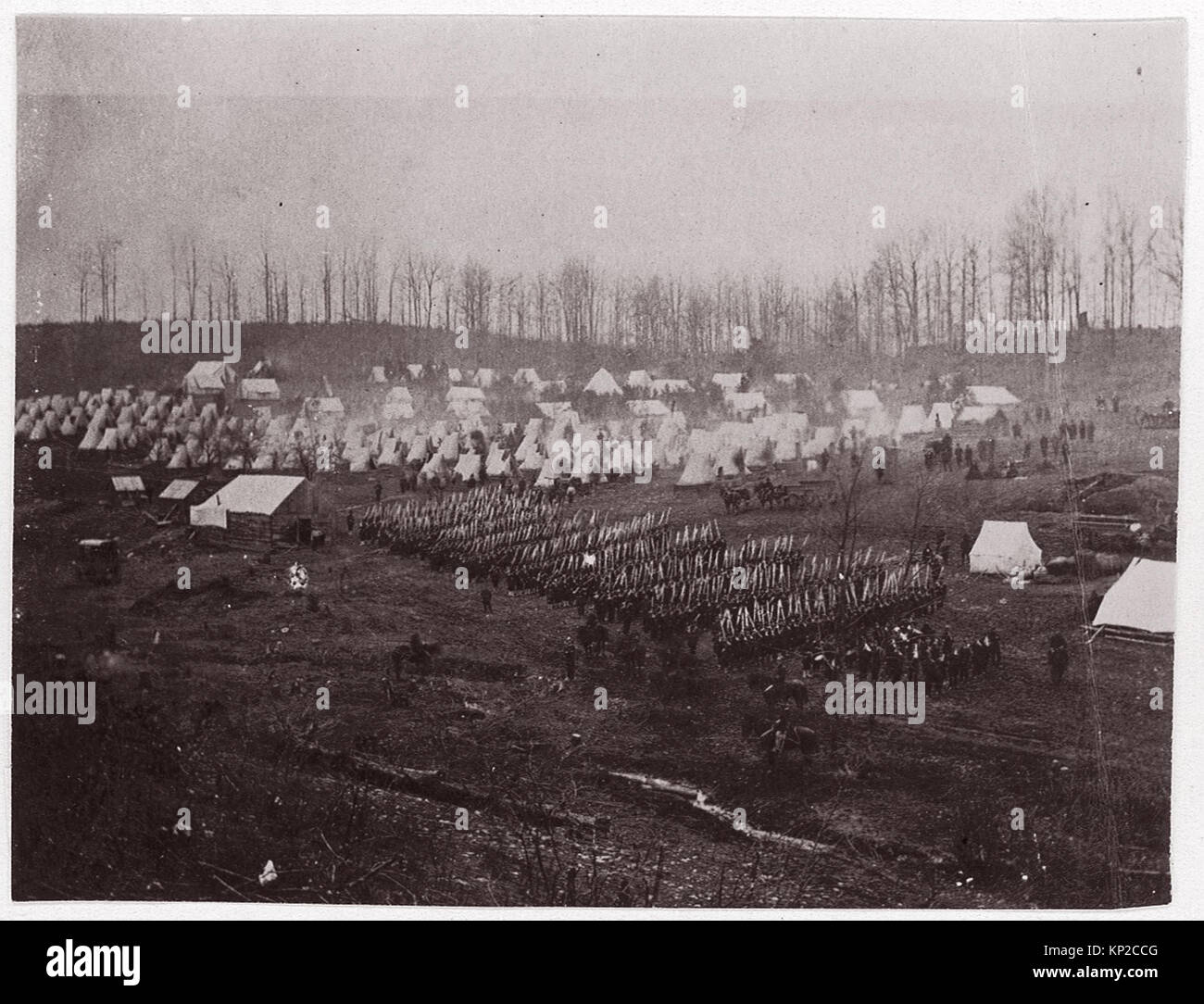 Camp Northumberland, 91st Pennsylvania Infantry MET DP70697 268181 ...