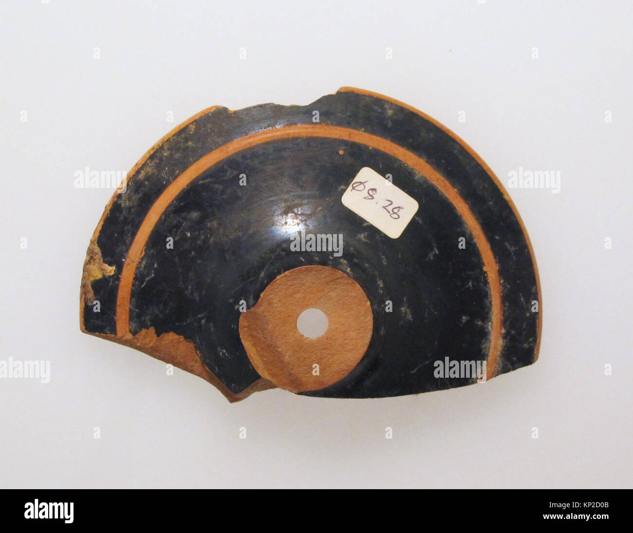 Fragment of the foot of a terracotta kylix (drinking cup) MET ...