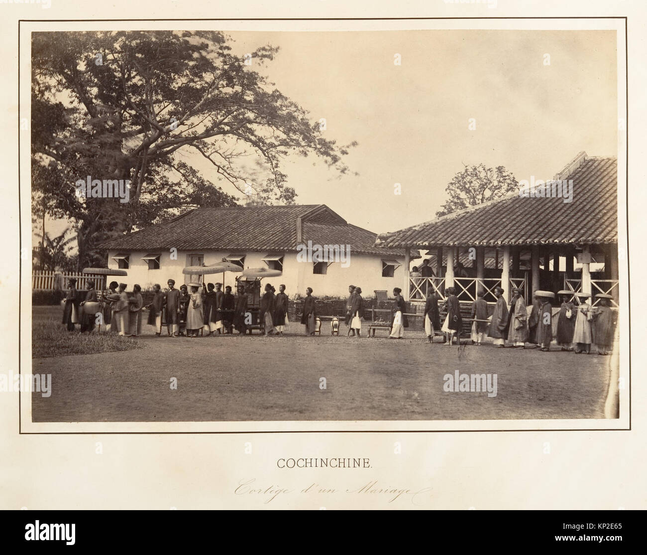 CortC3A8ge d'un mariage, Cochinchine MET DP151629 288177 Stock Photo ...