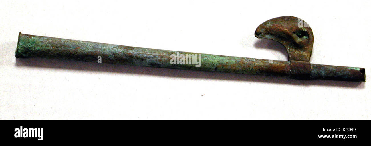 Hammered Copper Miniature Spear Thrower MET vs64 228 663 309189 Stock ...