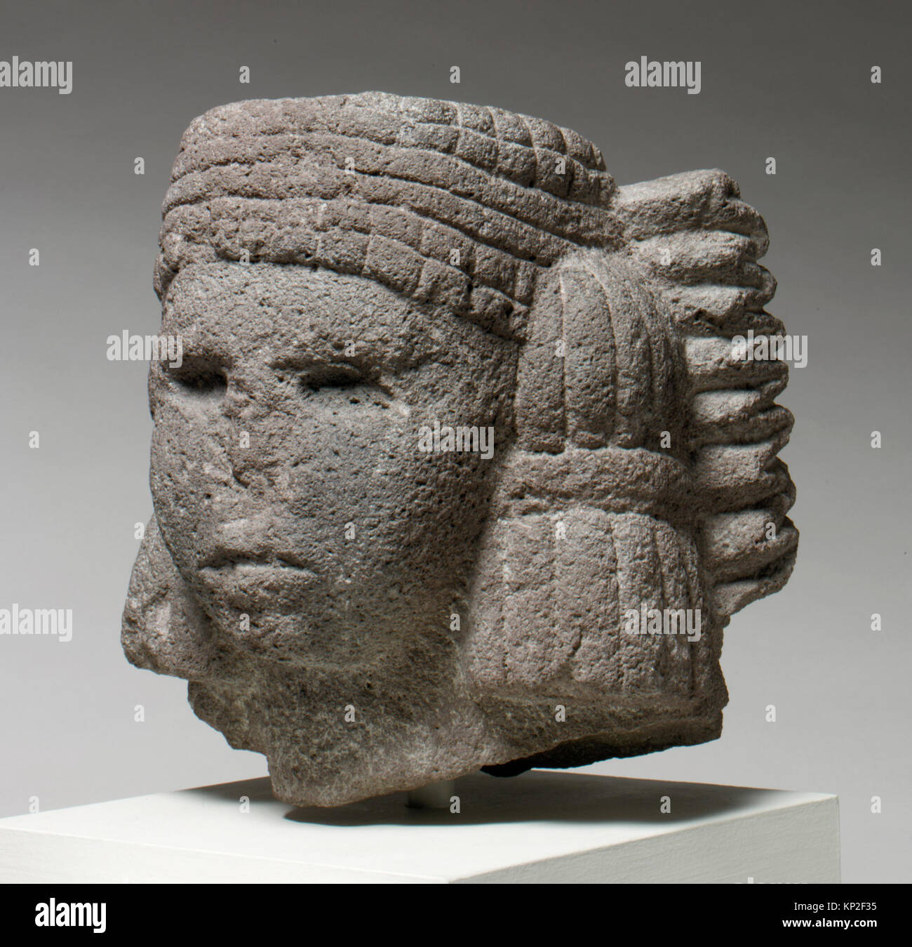Head of a Water Deity (Chalchiuhtlicue) MET DP108302 307640 Stock Photo ...