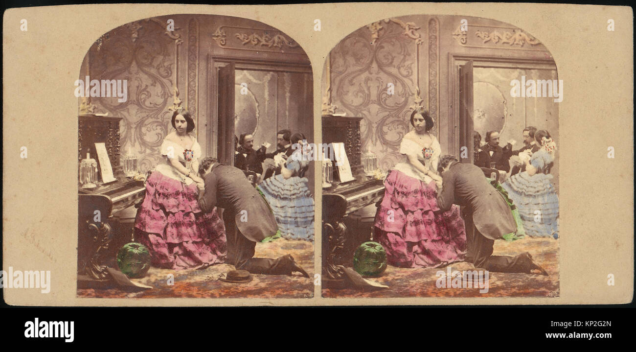 Collection of 42 hand-colored stereograph views by the London ...