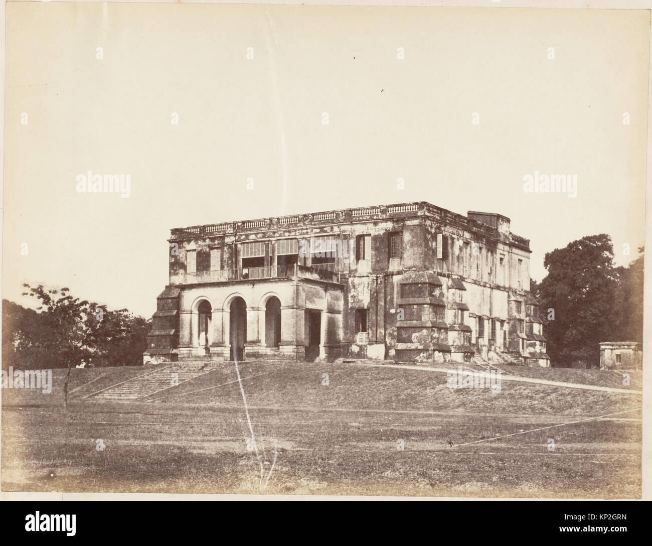 Dum Dum House, built by Lord Clive, is a historic building in Calcutta ...