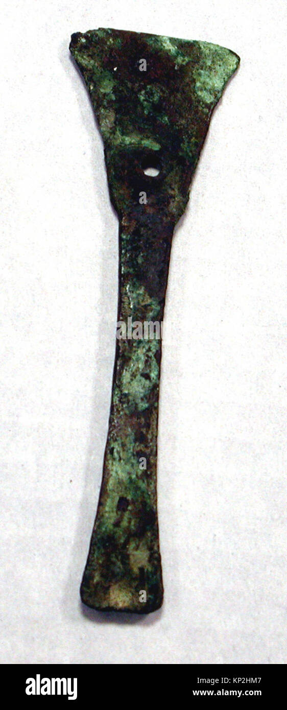 Hammered Copper Chisel MET vs64 228 593 308871 Stock Photo - Alamy