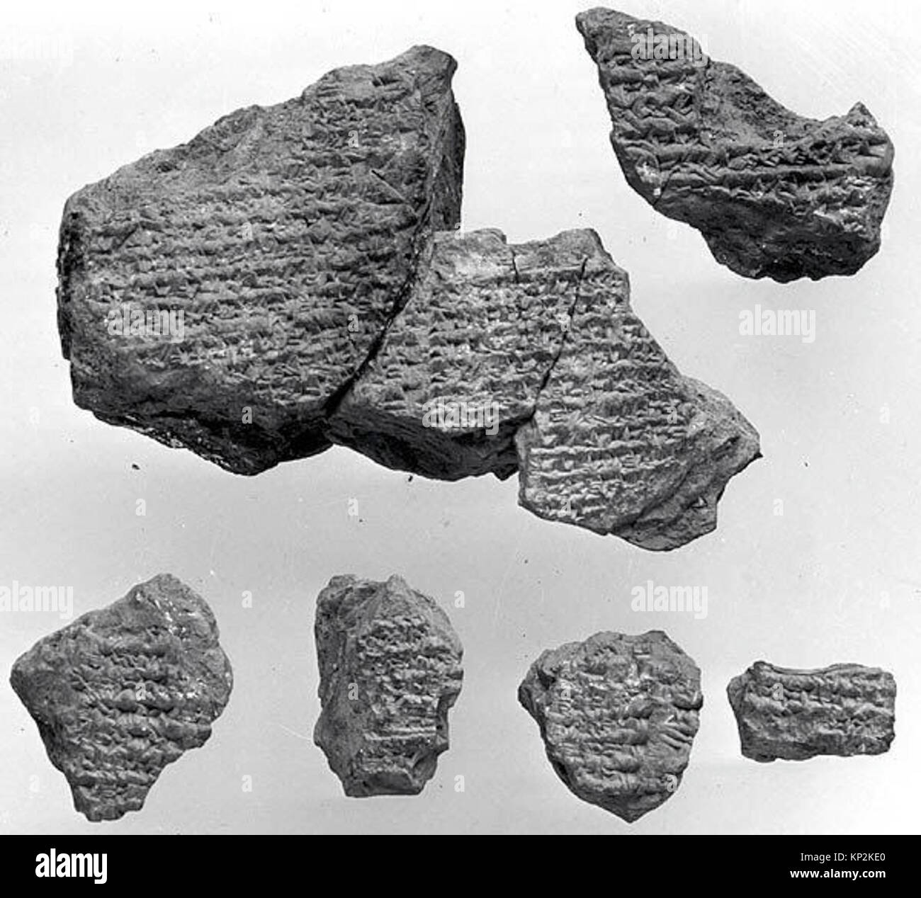 A cuneiform tablet from the MET collection inscribed with Utukku ...
