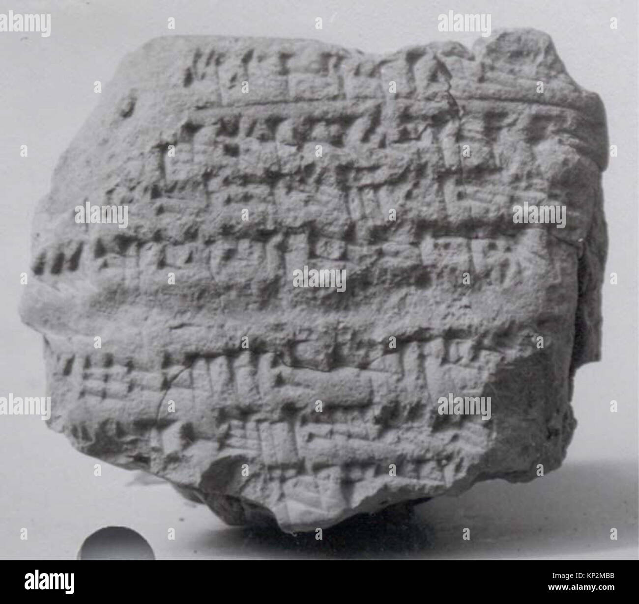 This MET cuneiform tablet records accounts of flour in the Ebabbar ...