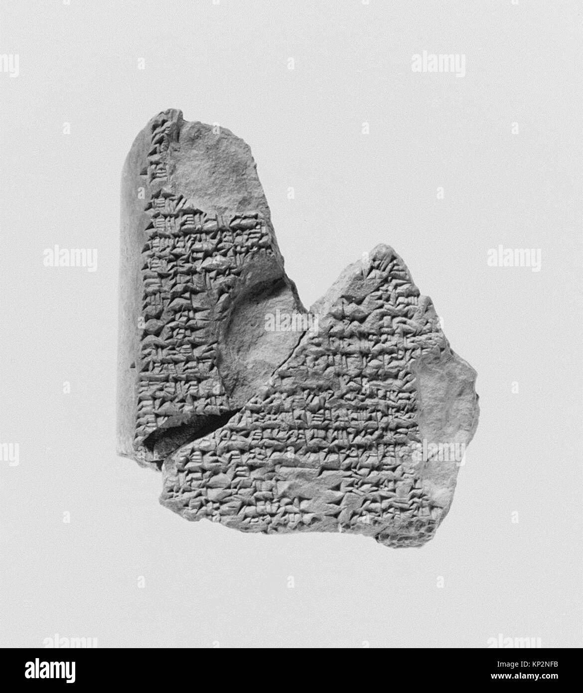 MET cuneiform tablet 266811 328932 preserves the Babylonian Atra-hasis ...