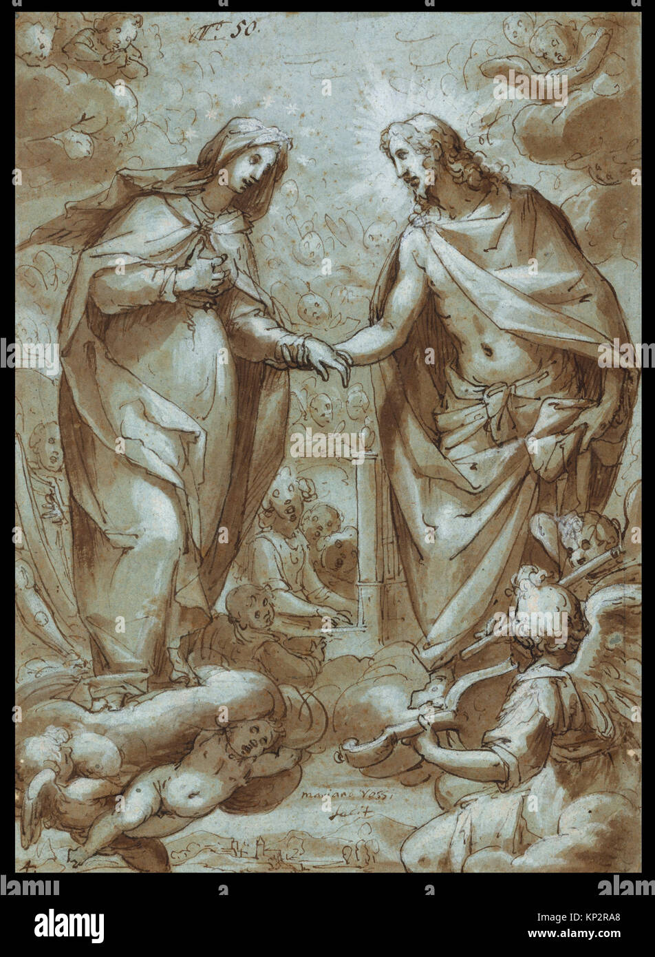 Christ receiving hi-res stock photography and images - Alamy