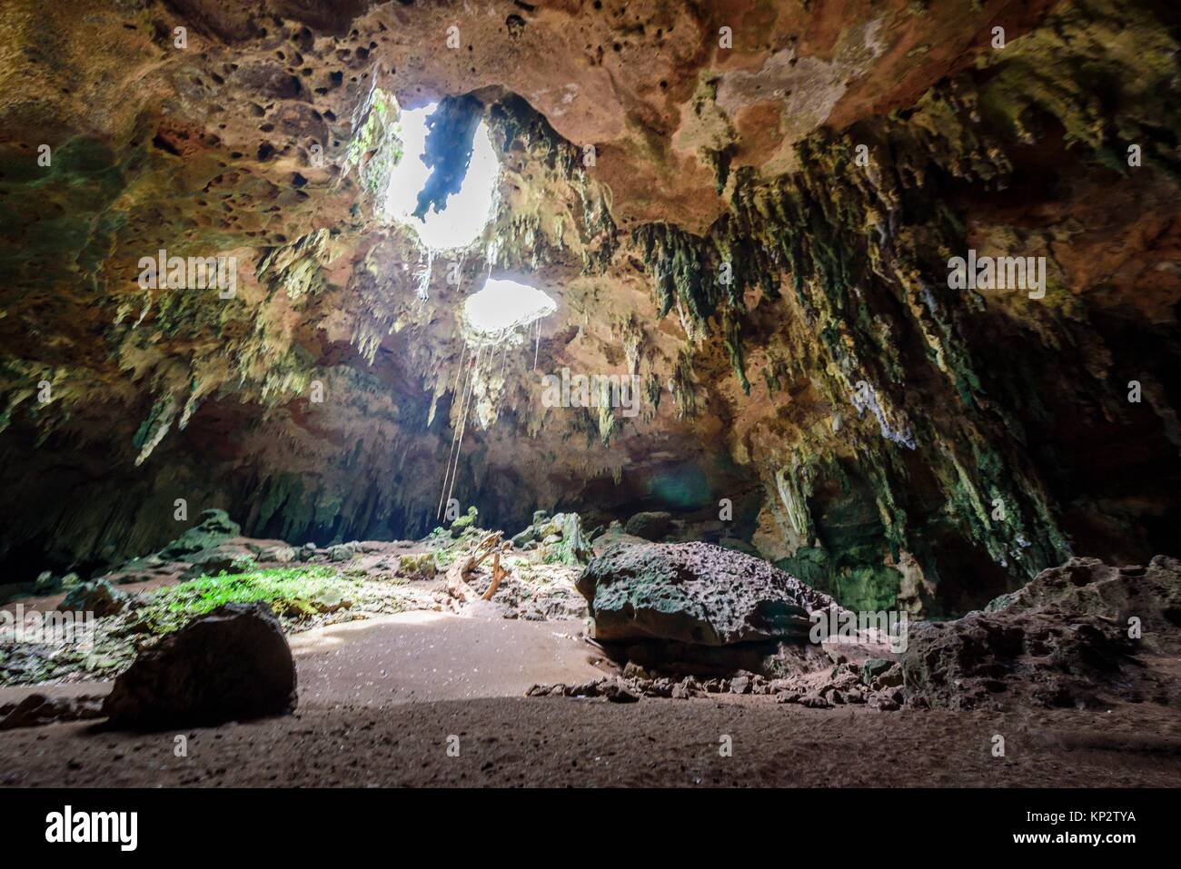 Loltun caves. Yucatán. Mexico Stock Photo - Alamy