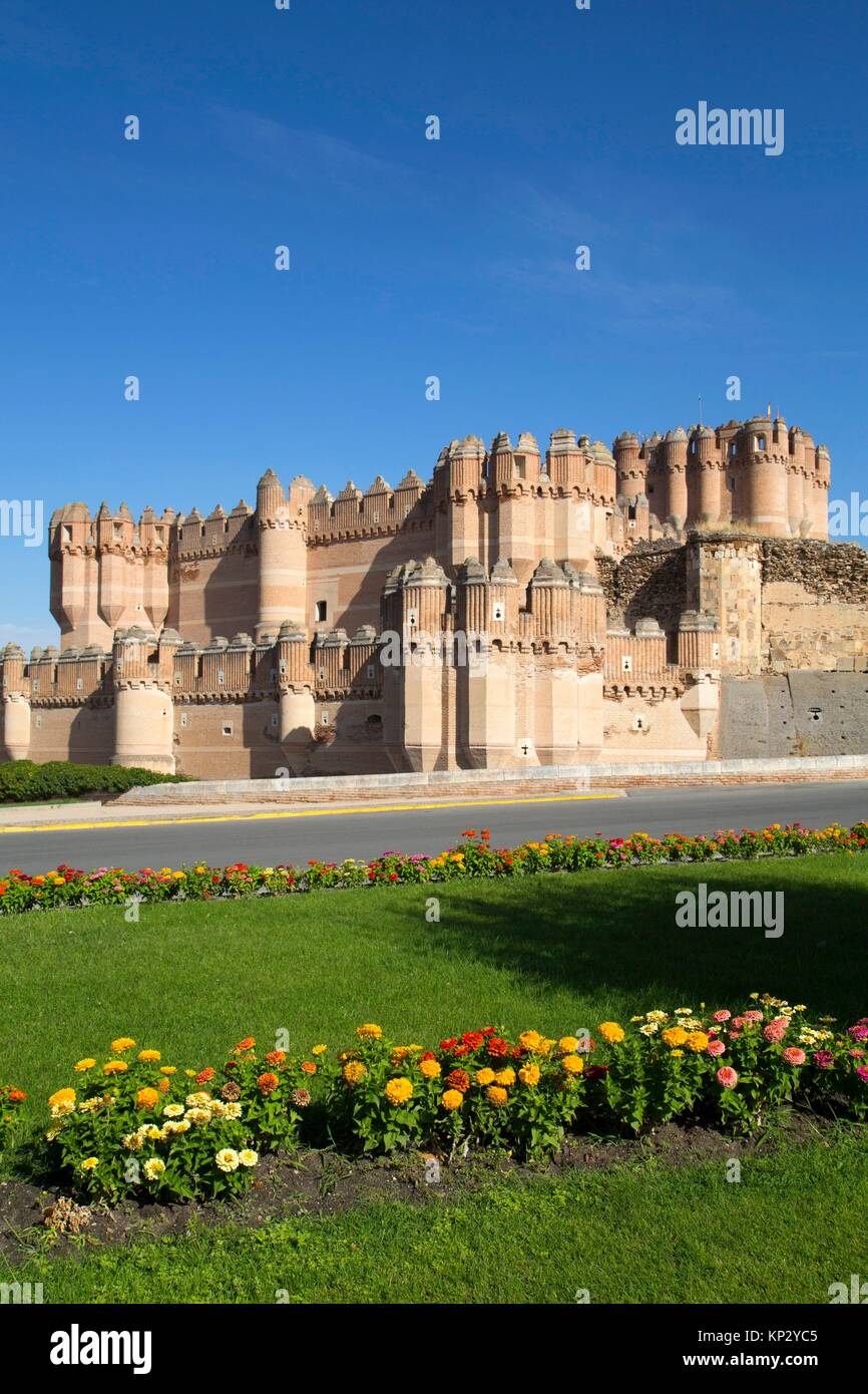 Coca Castle Castile Leon Spain High Resolution Stock Photography and ...