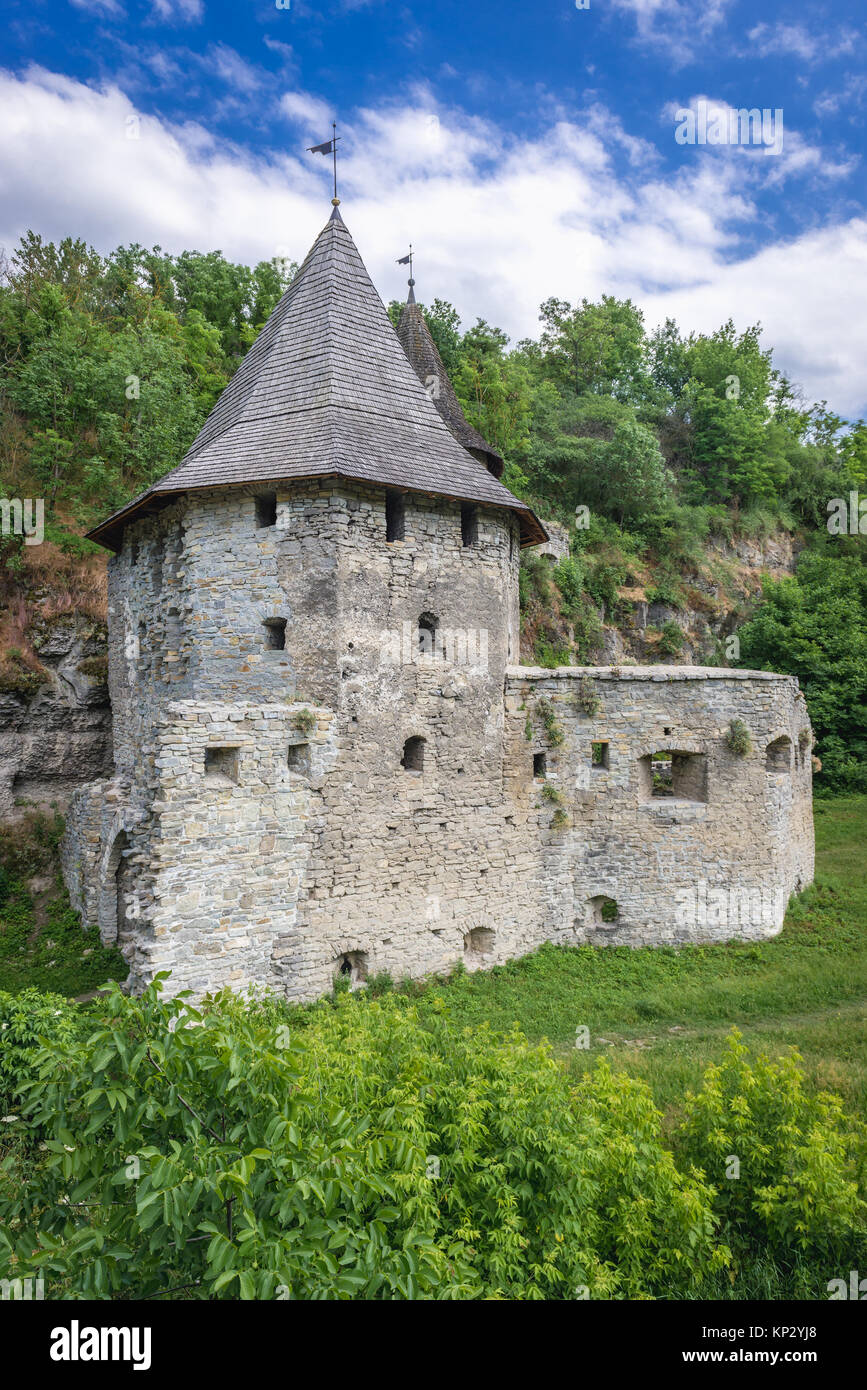 So called Polish Gate one the Old Town of Kamianets-Podilskyi city in ...
