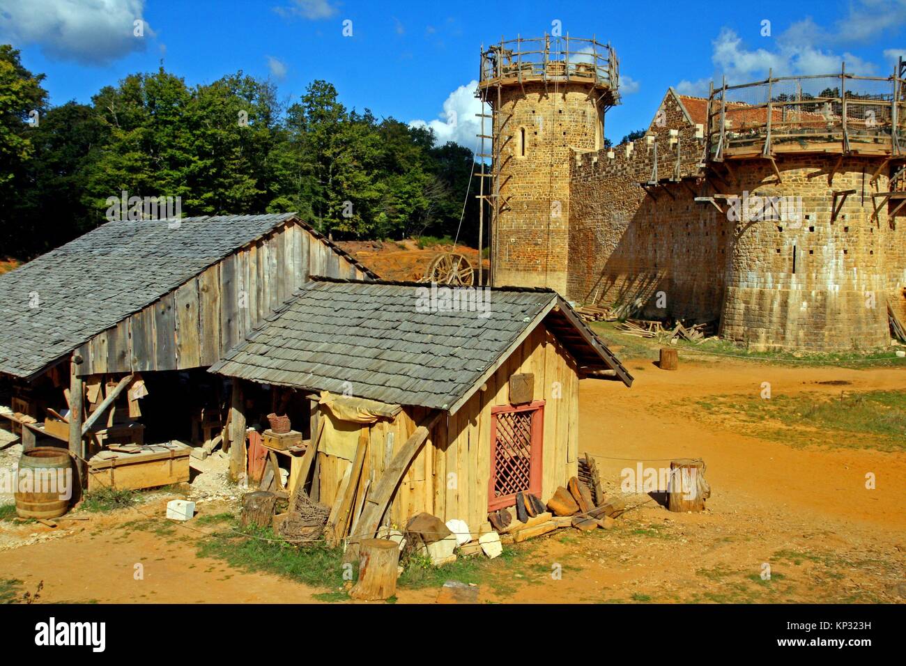 Guédelon castle hi-res stock photography and images - Alamy