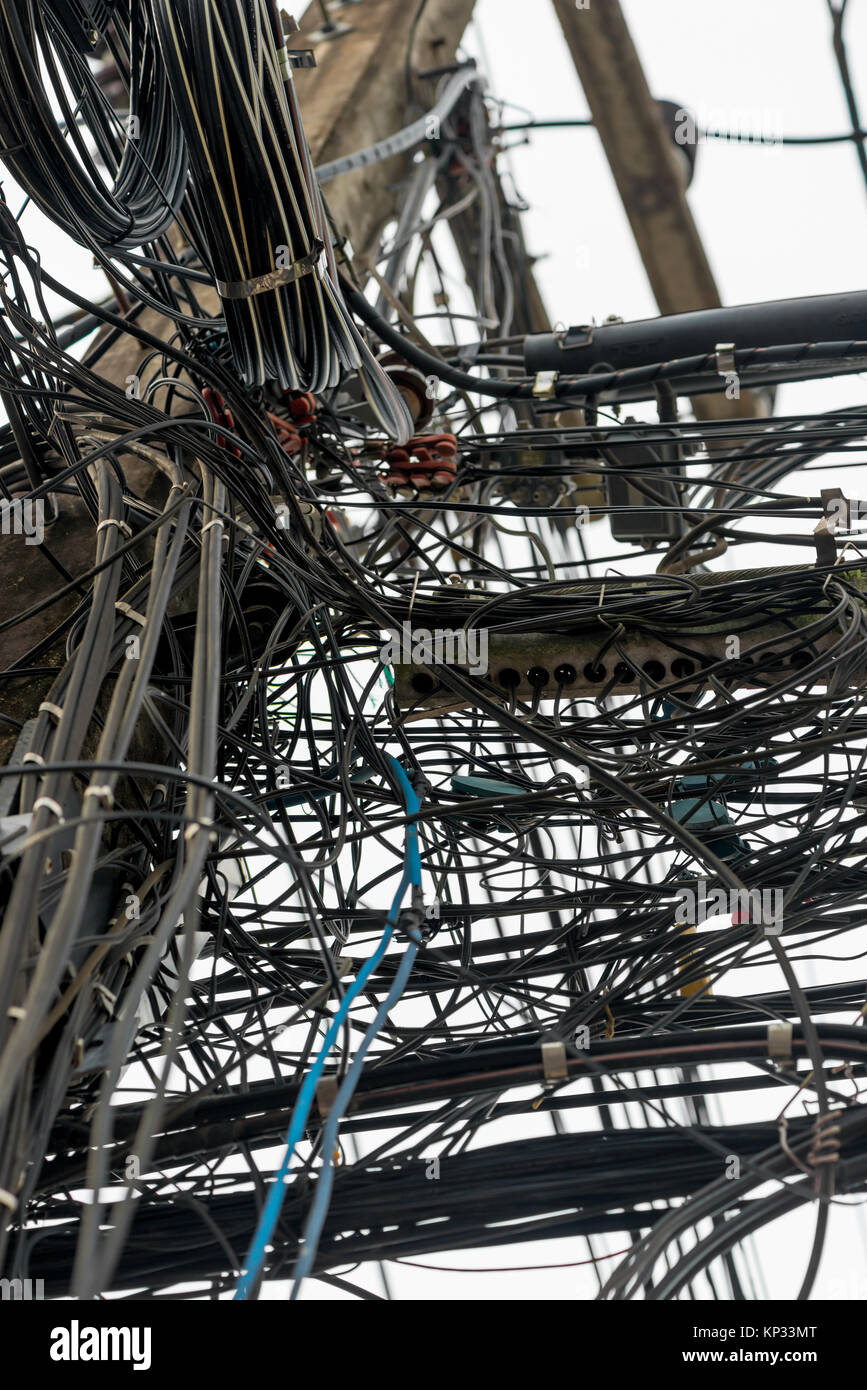 Telephone poles close up hi-res stock photography and images - Alamy