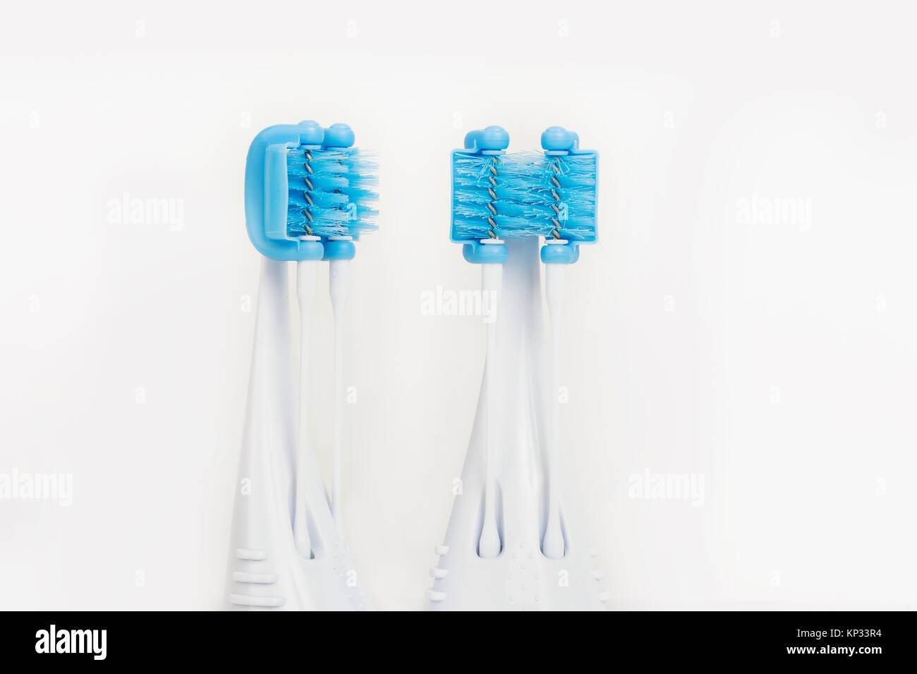 Electric modern tooth brush closeup on white background. Beautiful ...