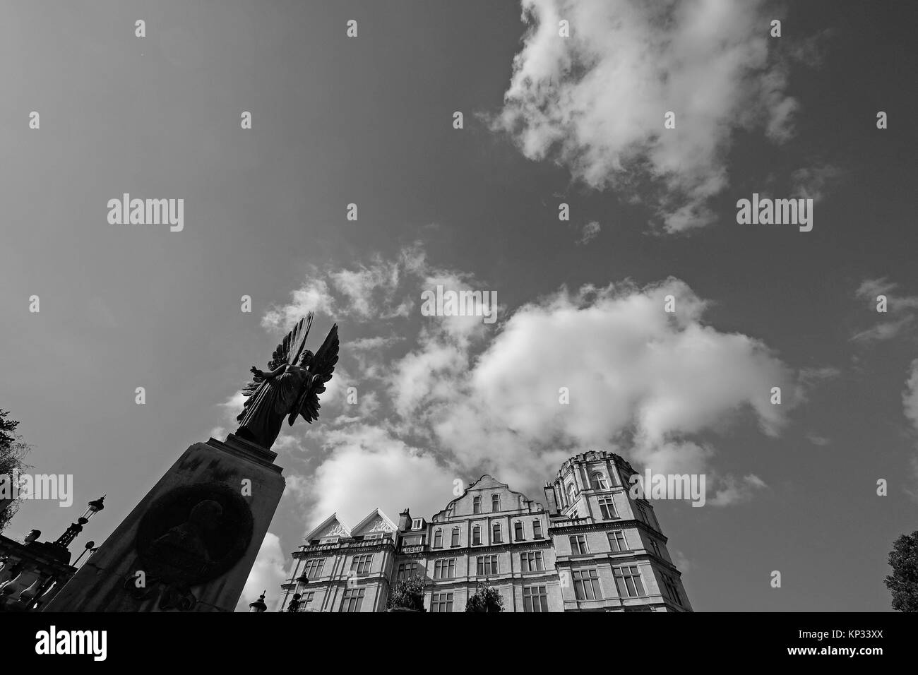 Statue of an Angel Bath Spa Town Stock Photo - Alamy