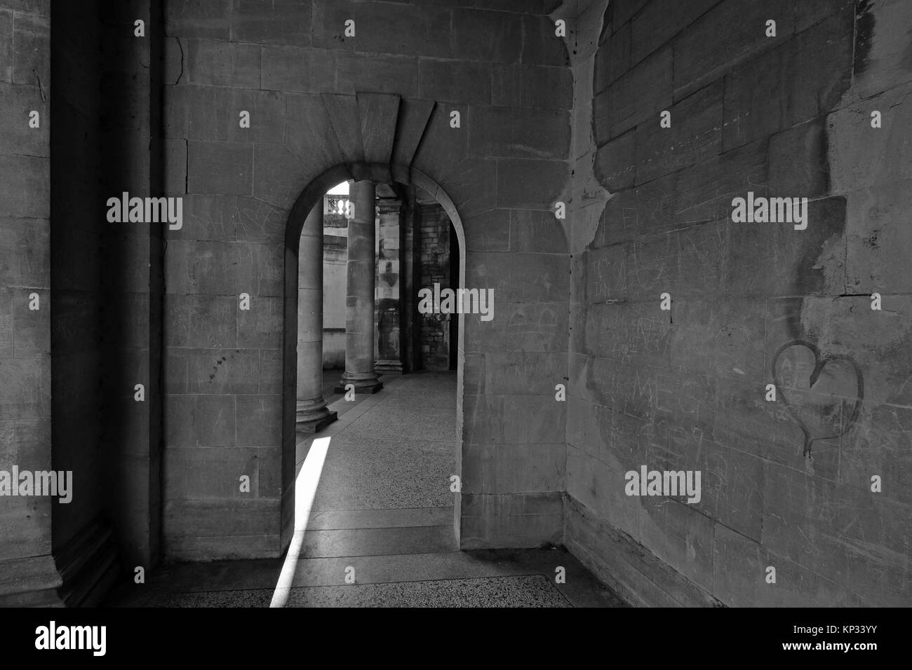 Bath stone archway Bath Spa Town Stock Photo - Alamy