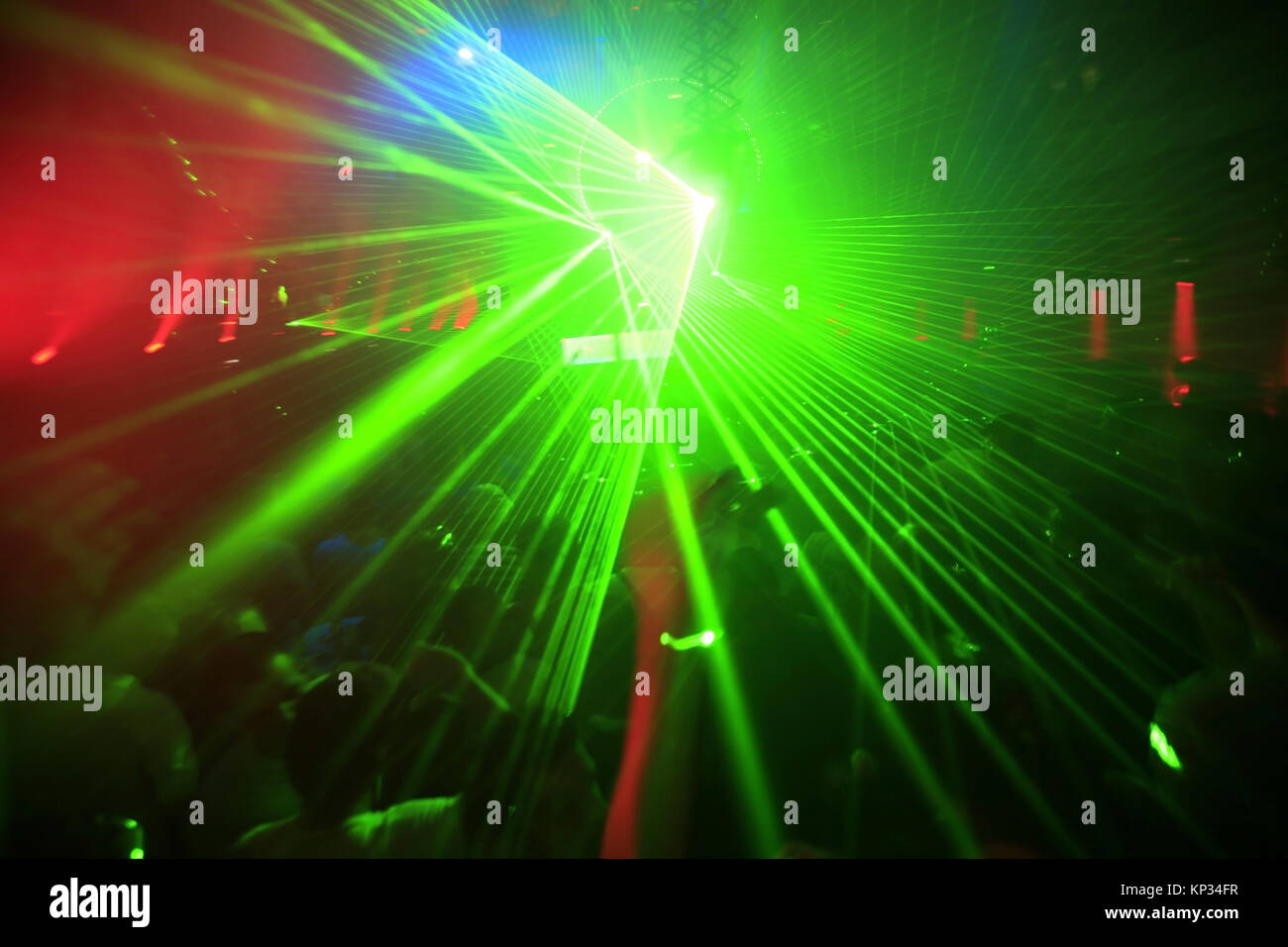 Night Club Music Event Party Laser Lights Background Stock Photo - Alamy