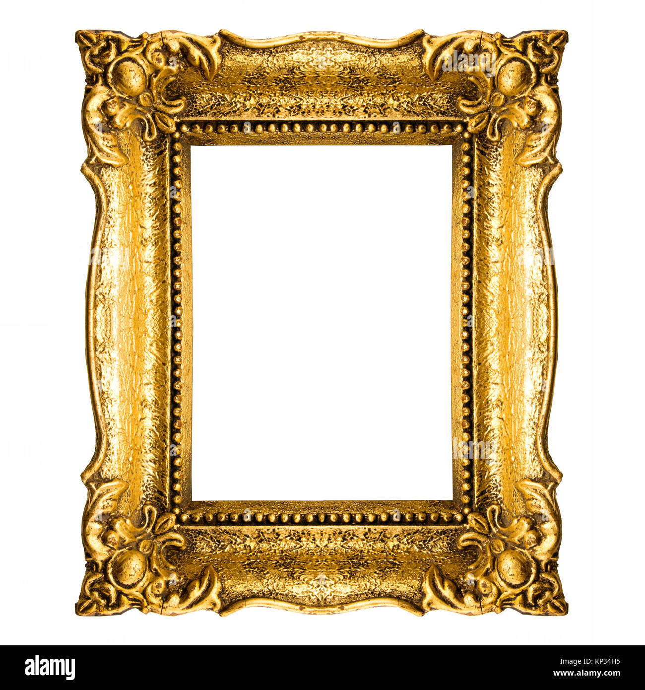Retro Gold Frame Stock Photo - Alamy