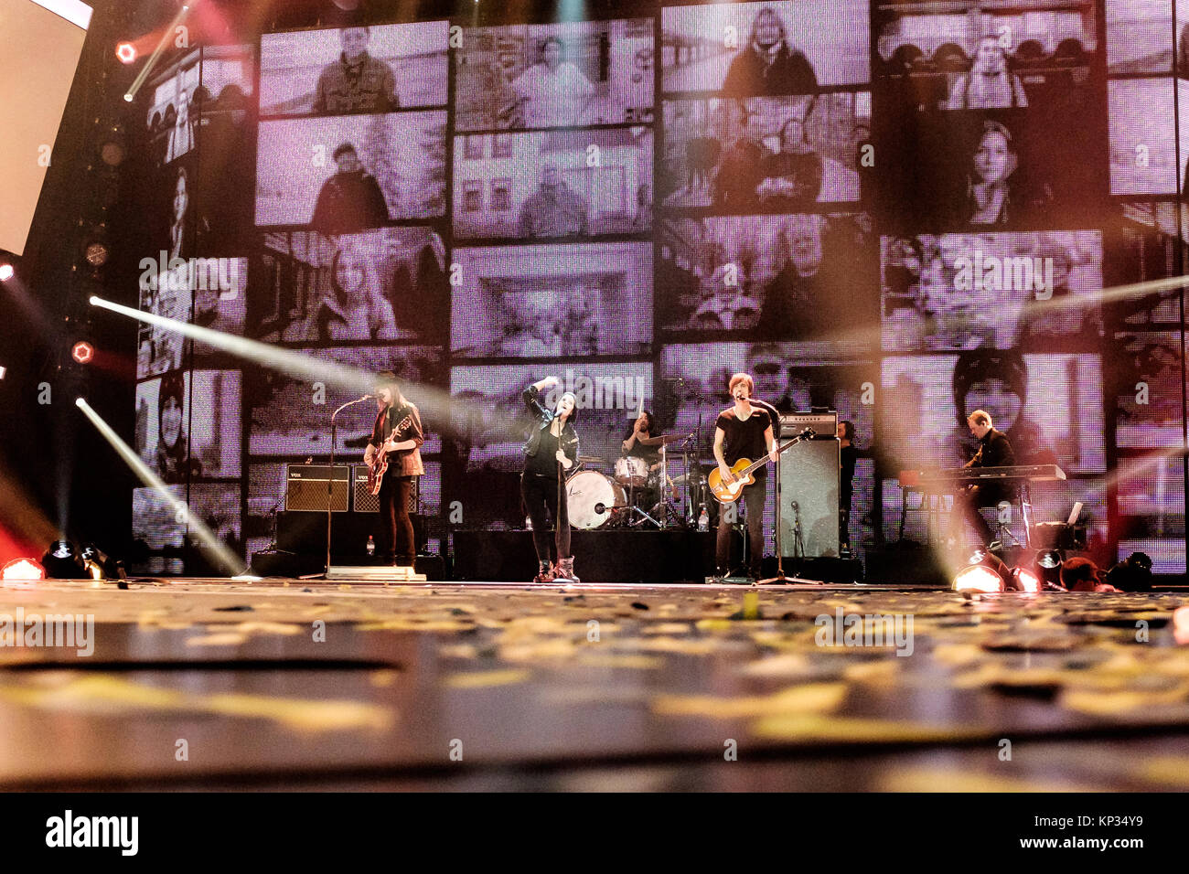 The German rock band Silbermond performs a live concert at Energy Star ...