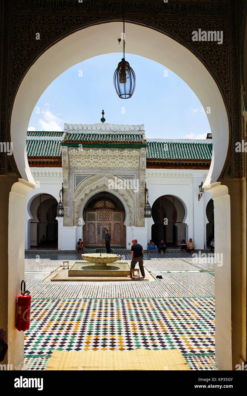 Fez Courtyard High Resolution Stock Photography and Images - Alamy