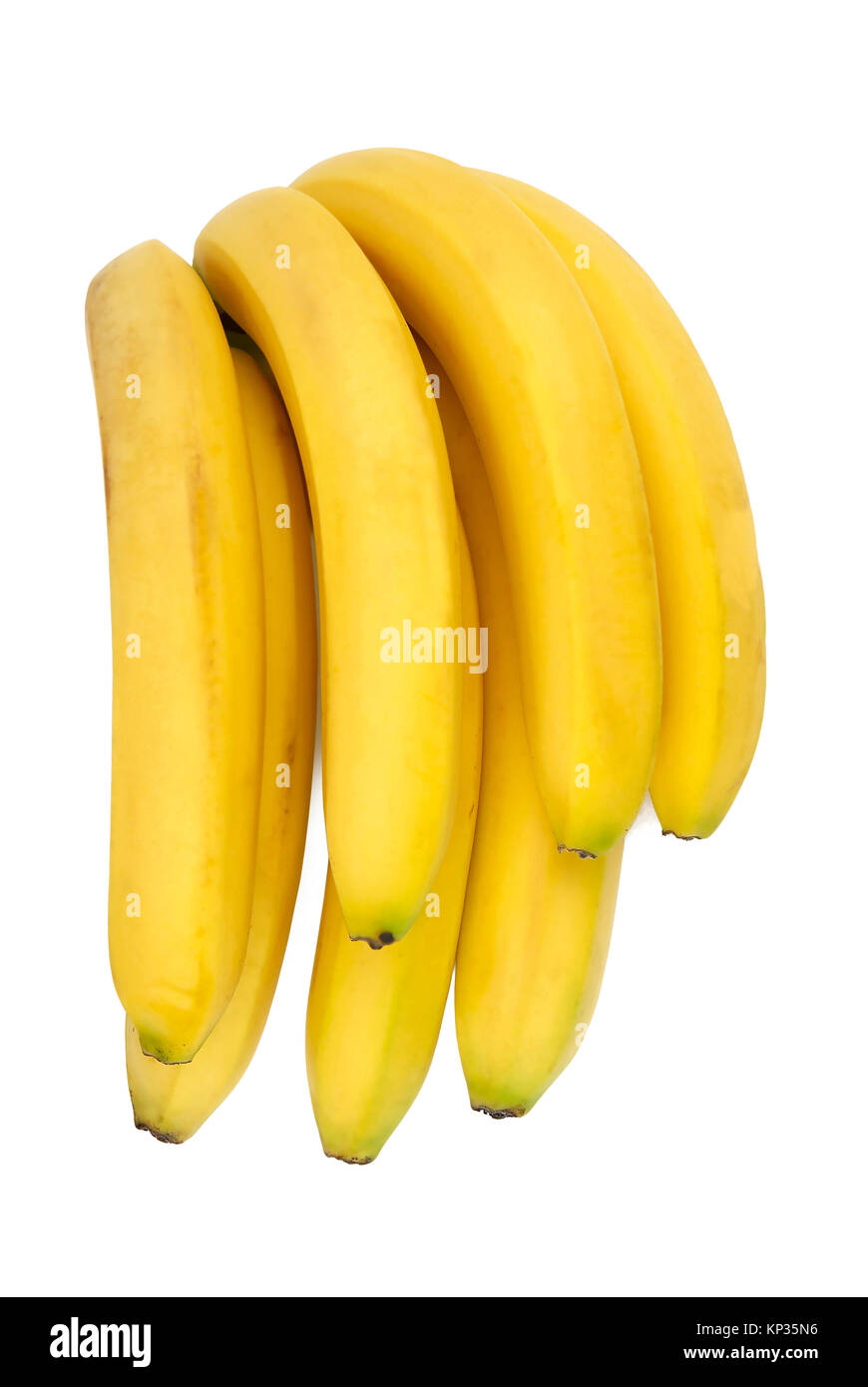 Group of banana isolated on white Stock Photo - Alamy