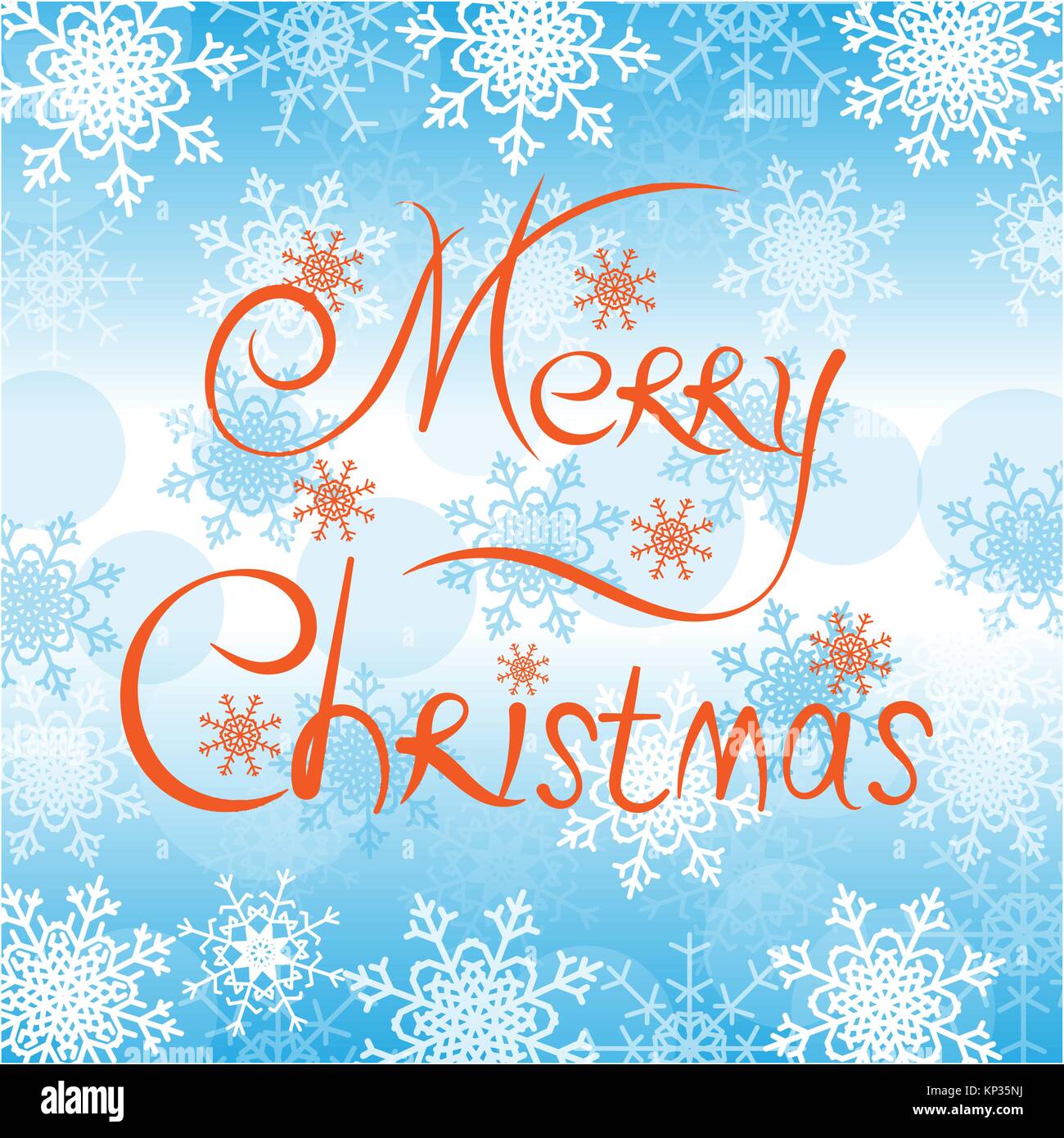 Christmas greetings background snowflakes Stock Vector Images - Alamy
