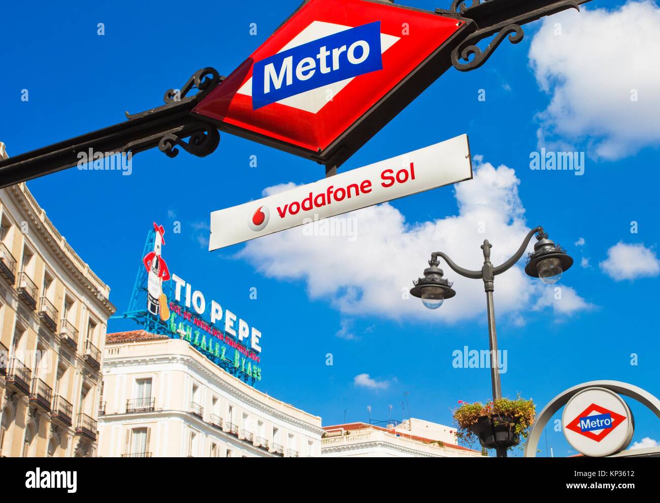 Sol station madrid hi-res stock photography and images - Alamy