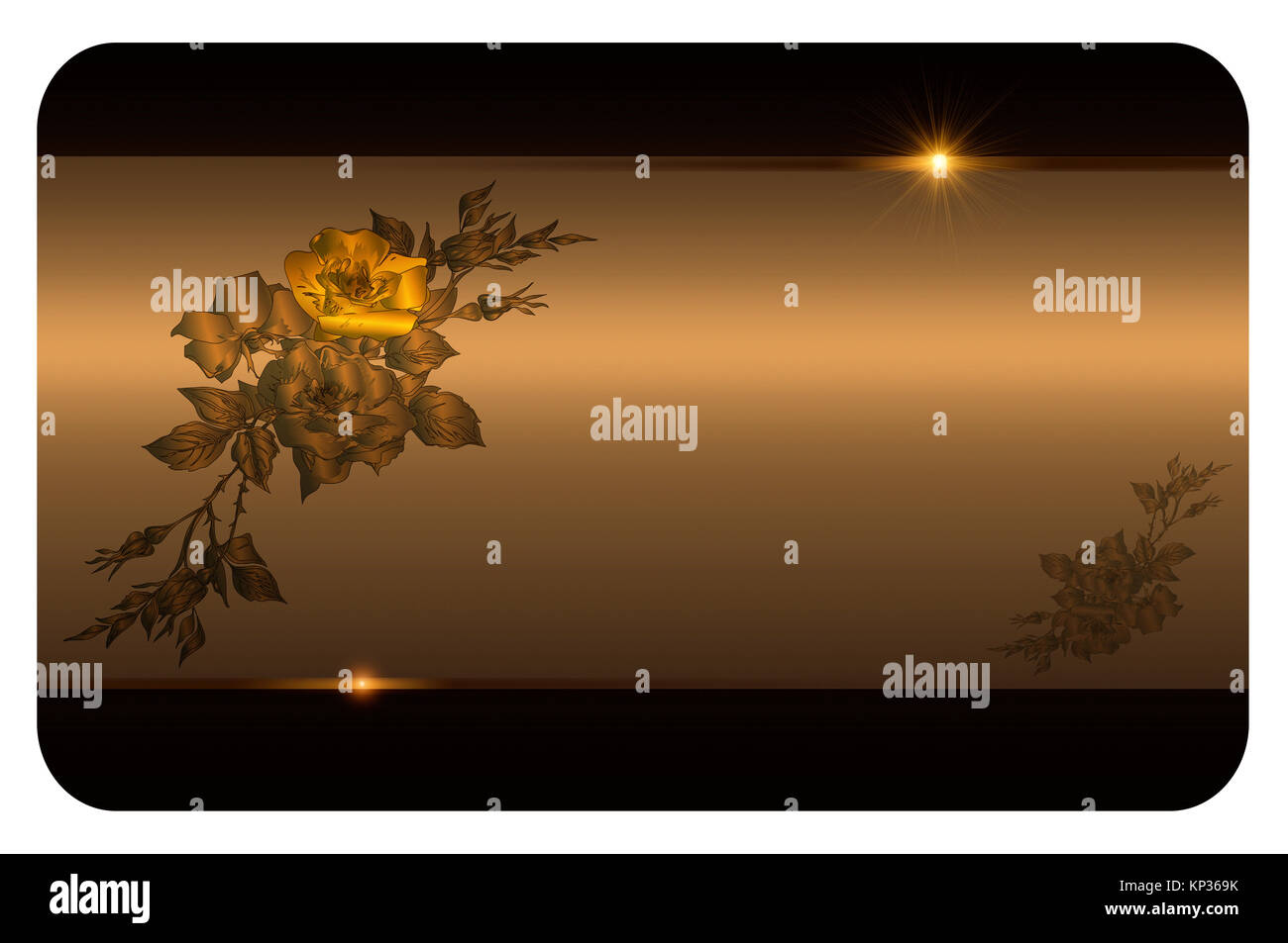 Gift or shopping card template for the design Stock Photo - Alamy