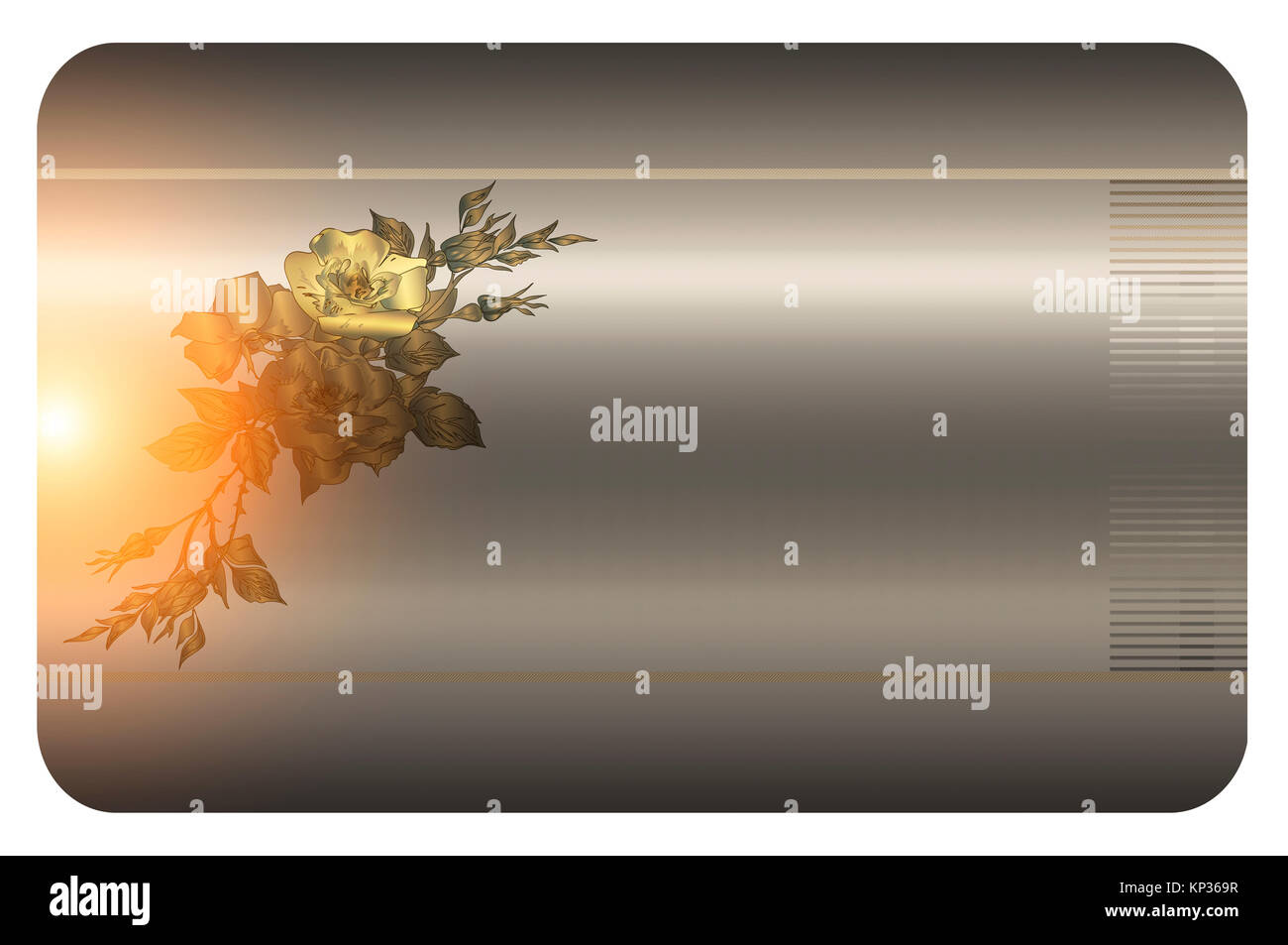 Gift or shopping card template for the design Stock Photo - Alamy