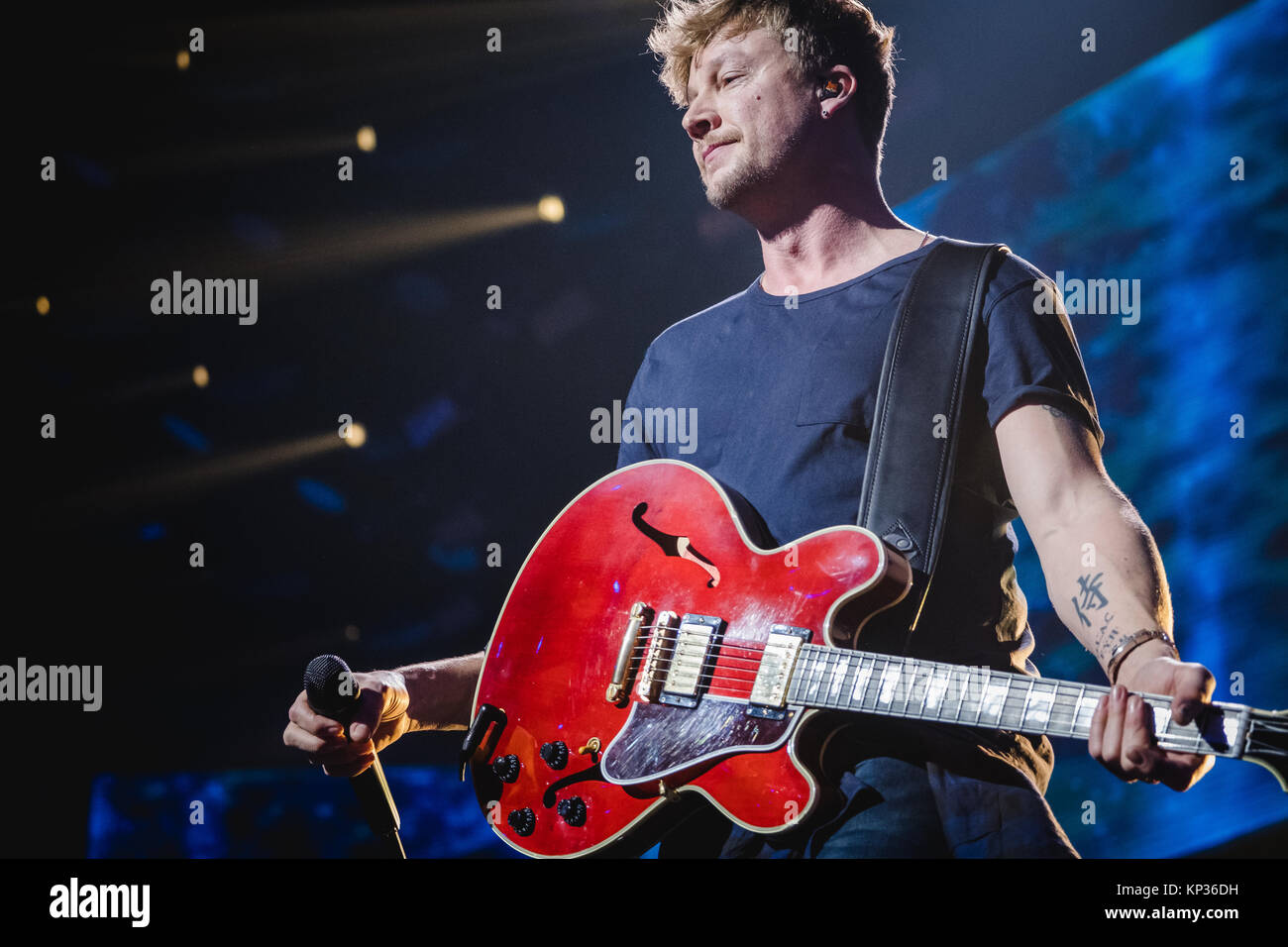 Switzerland, Zürich - November 17, 2017. The Finnish rock band Sunrise ...