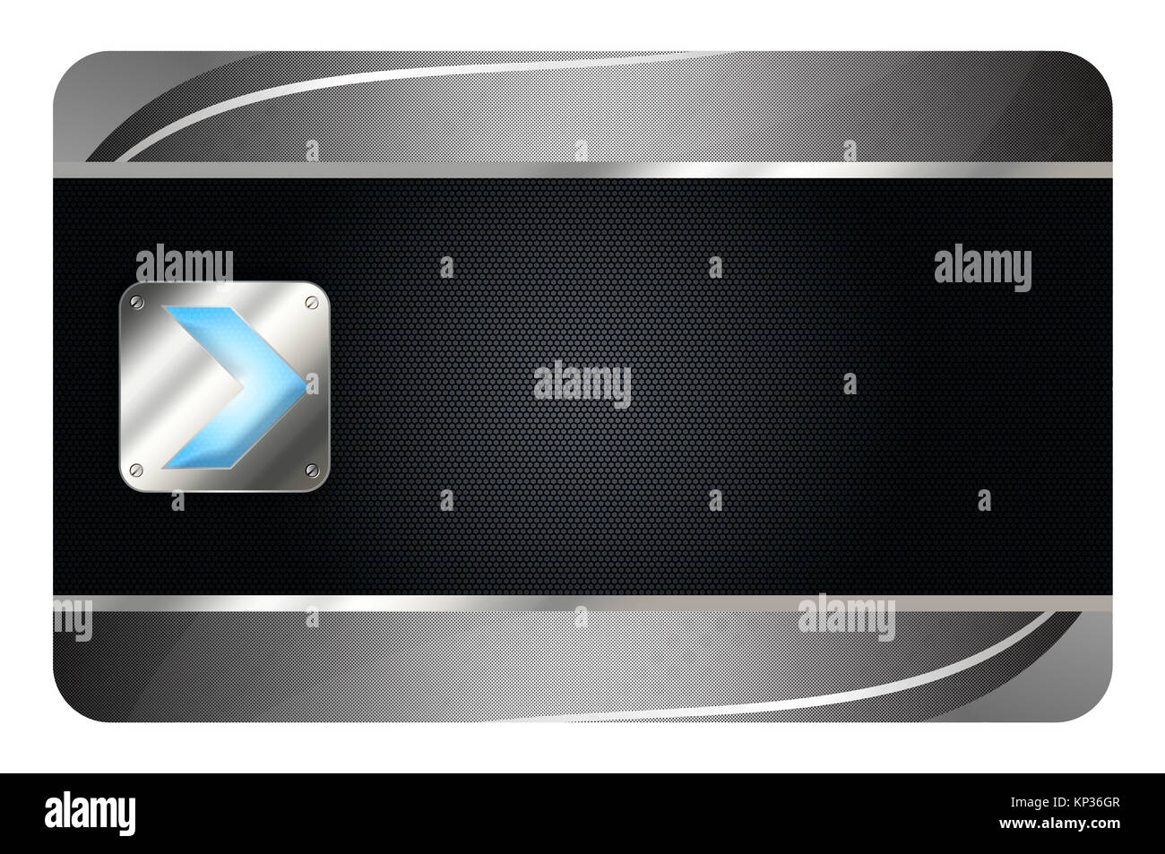 Template of business card with futuristic design Stock Photo - Alamy