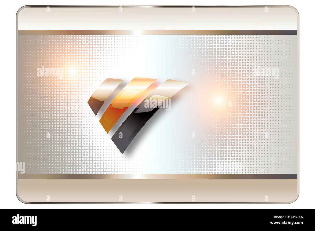 Abstract background for the design of your credit or business card ...