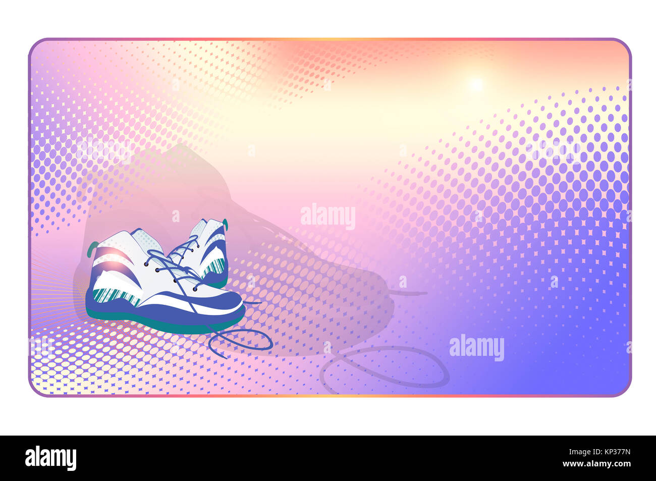 Shopping card template.Abstract background for the design Stock Photo ...