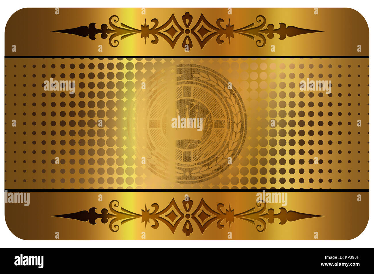 Business card template.Gold style Stock Photo - Alamy