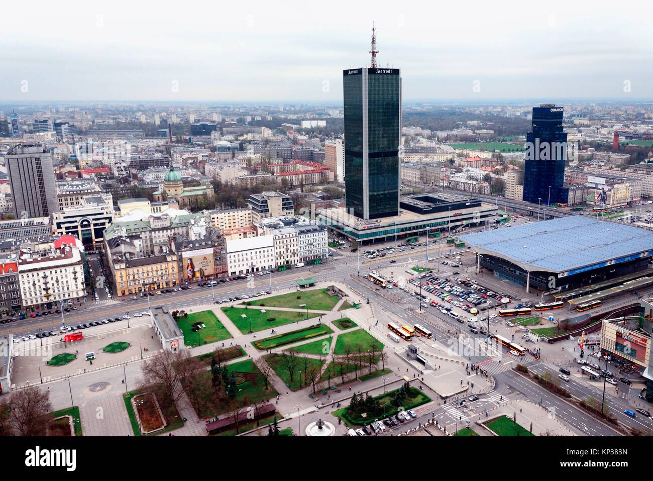 Downtown in warsaw hi-res stock photography and images - Alamy