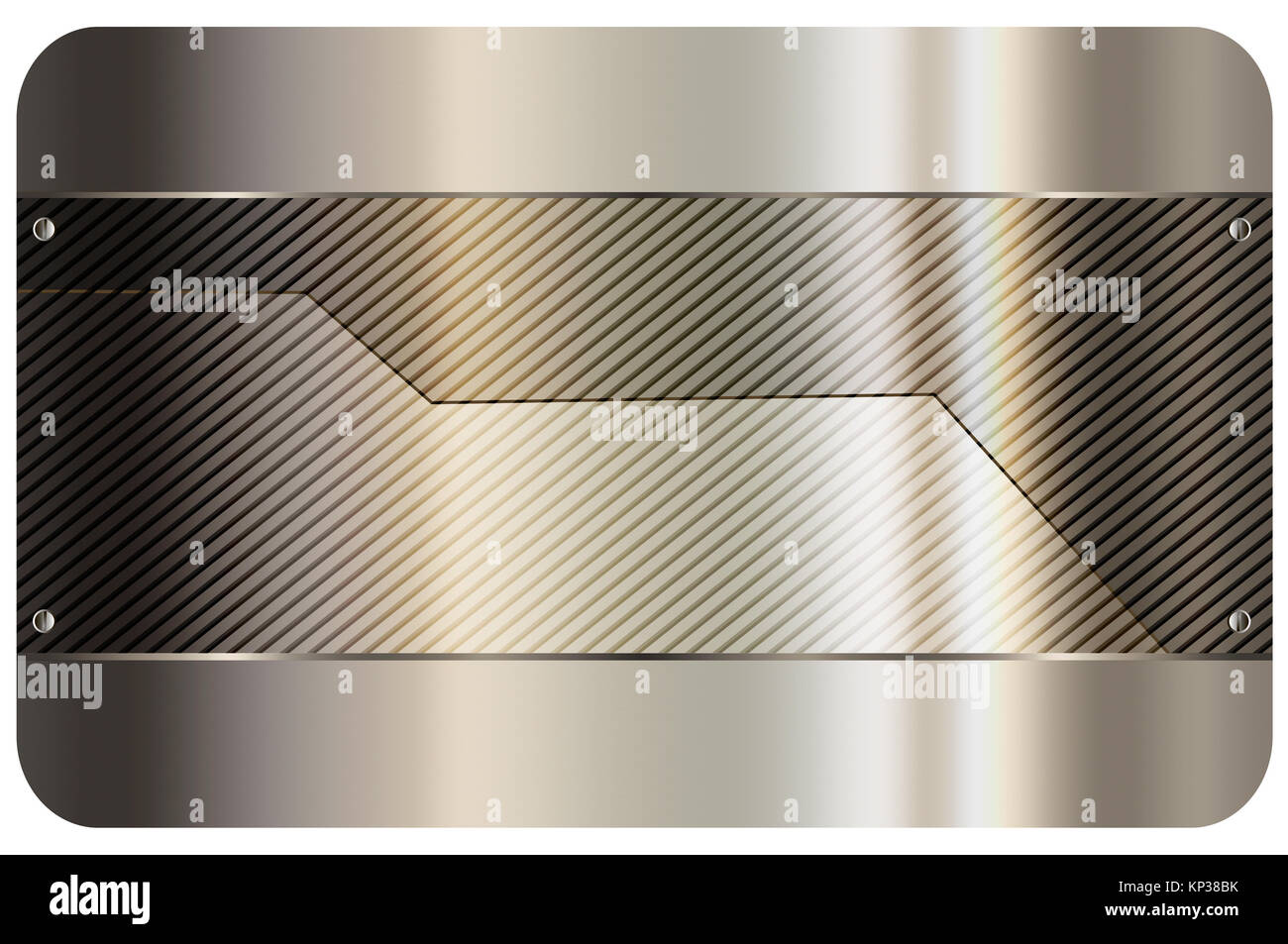 Business card template for the design.Abstract metal background Stock ...