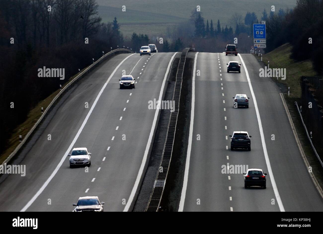 highway in Bavaria, Germany, Europe Stock Photo - Alamy