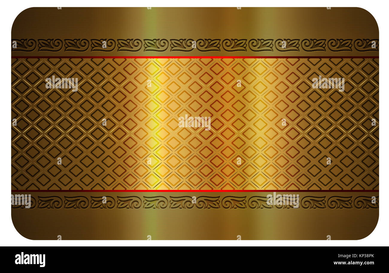 Business card template. Gold background for design of your business ...