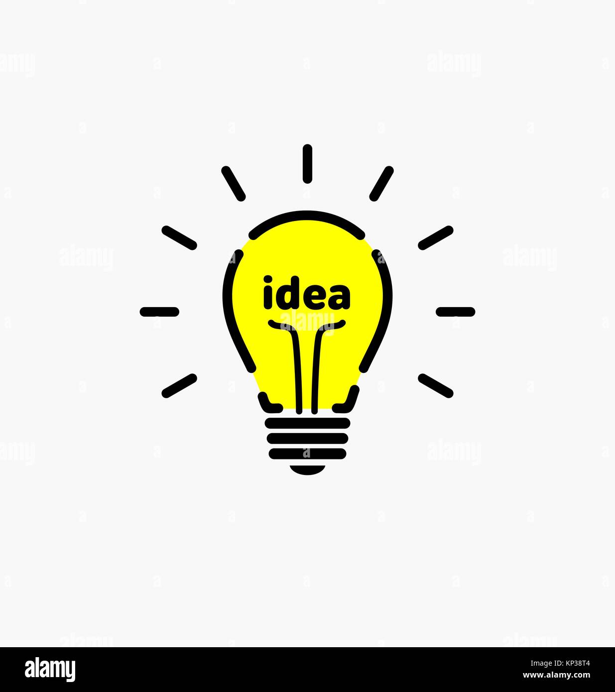 Idea Bulb Vector