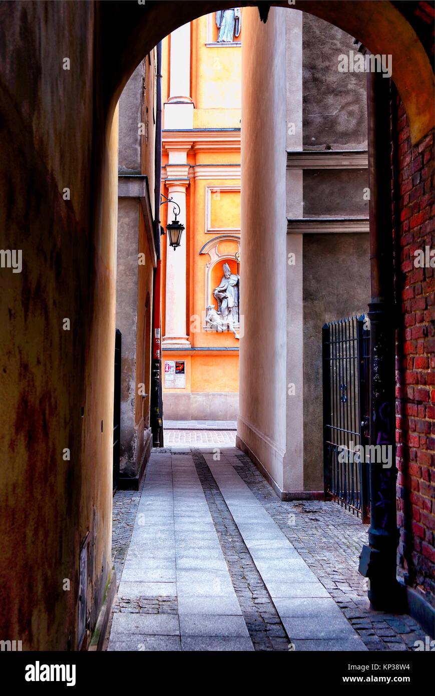 Religious religion statue in front of church symbol of catholic hi-res ...