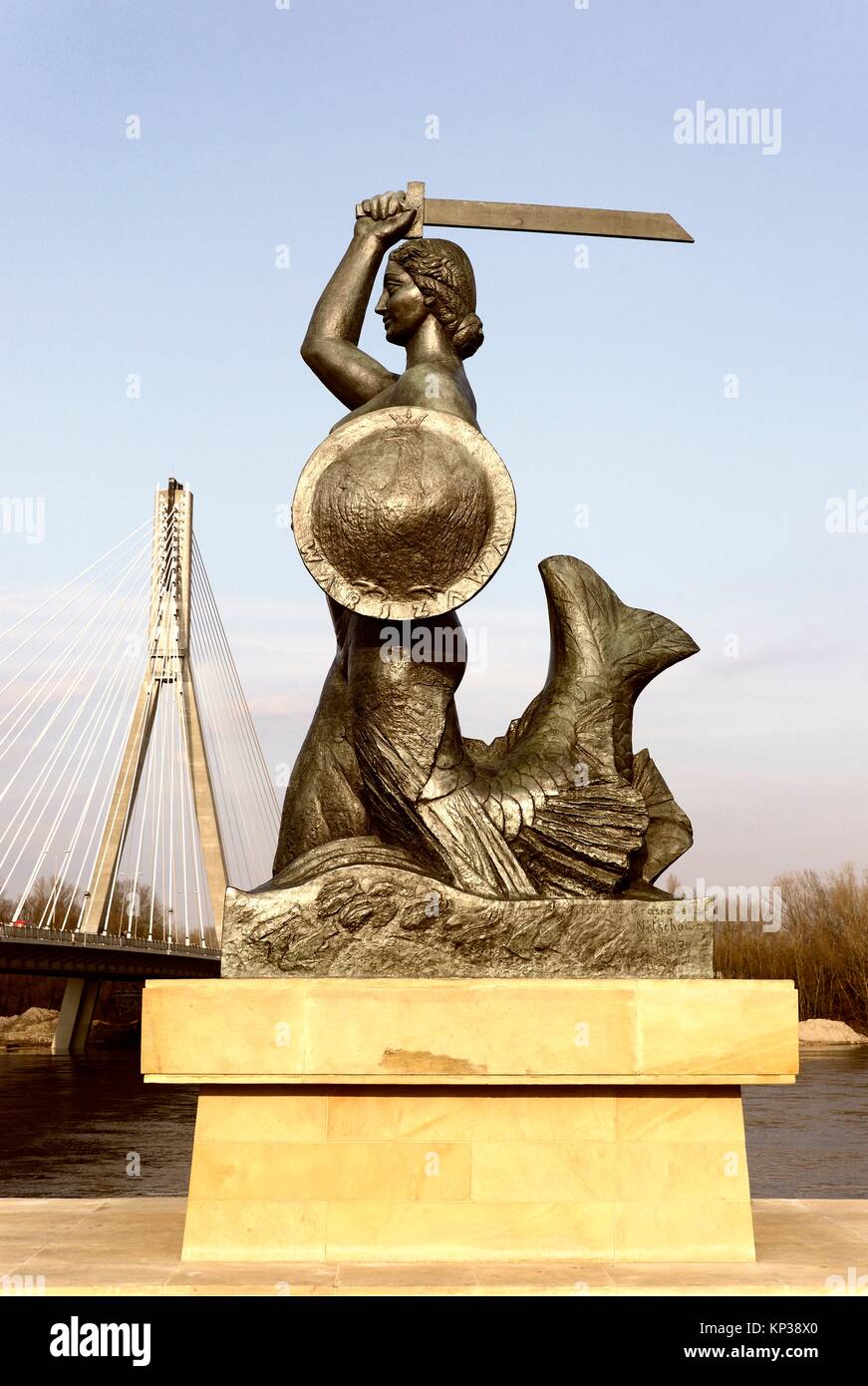 Warszawska syrenka hi-res stock photography and images - Alamy