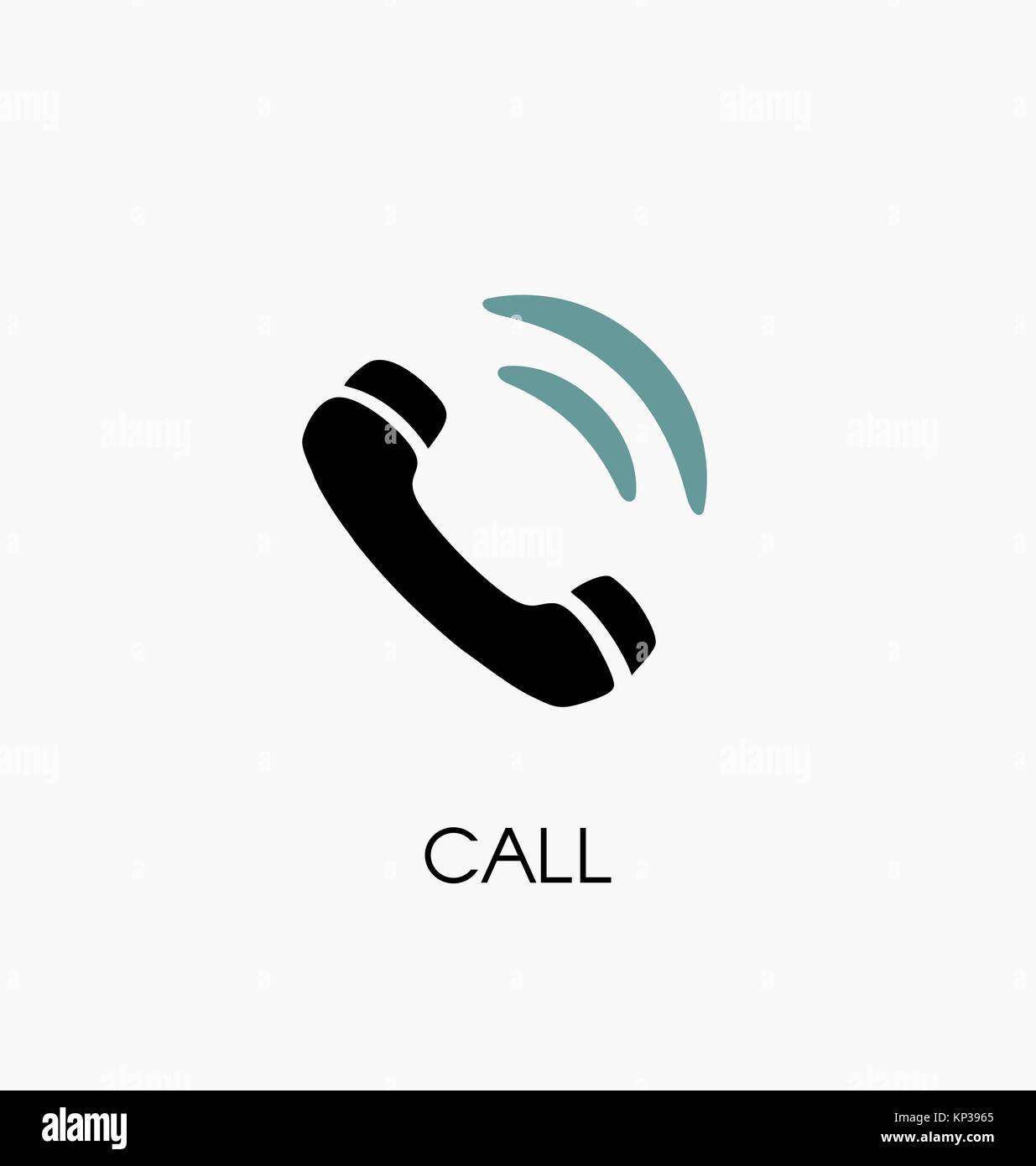 Phone call icon vector illustration. Telephone symbol Stock Vector ...