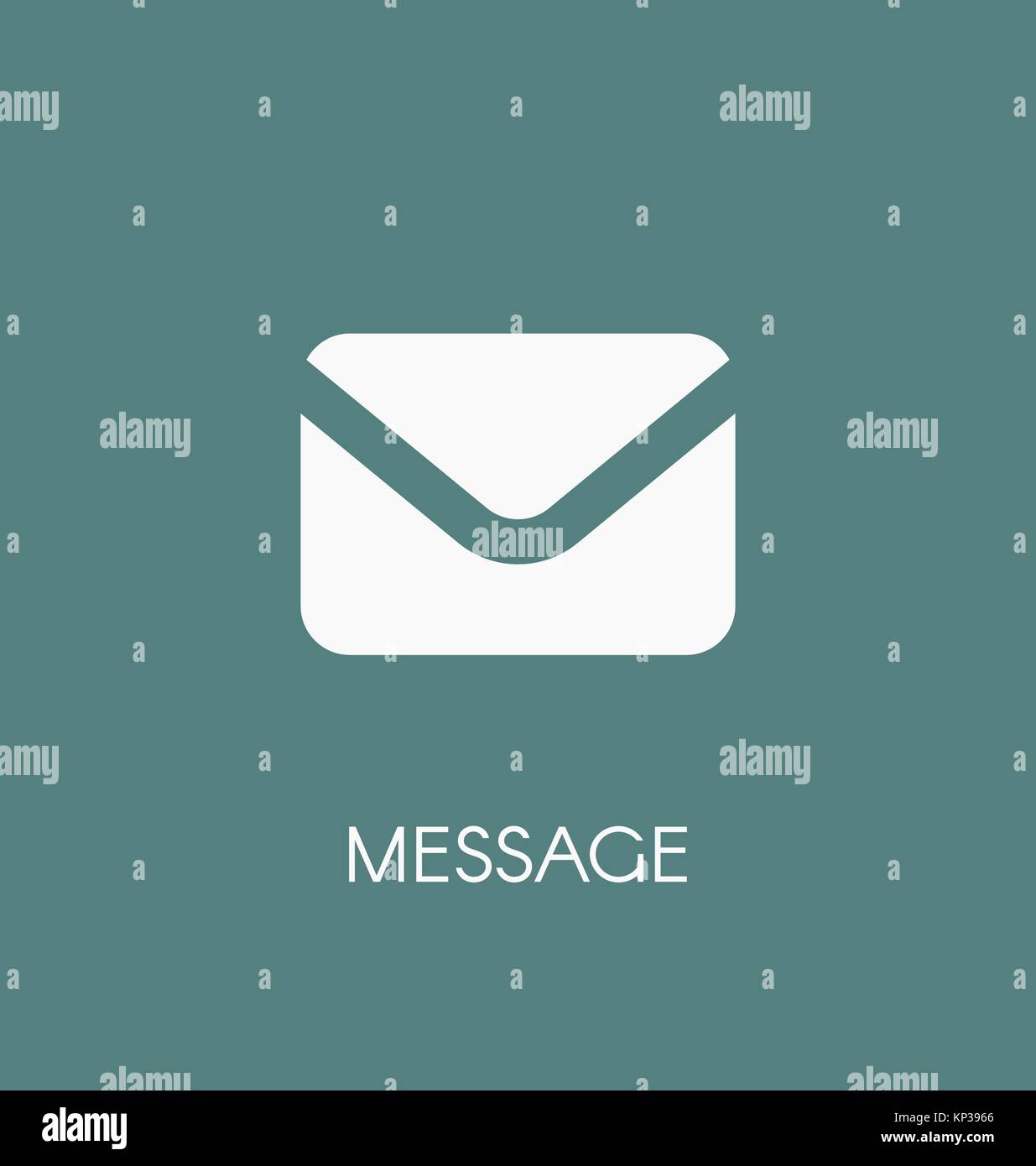 Message mail icon vector illustration. Envelope symbol Stock Vector ...