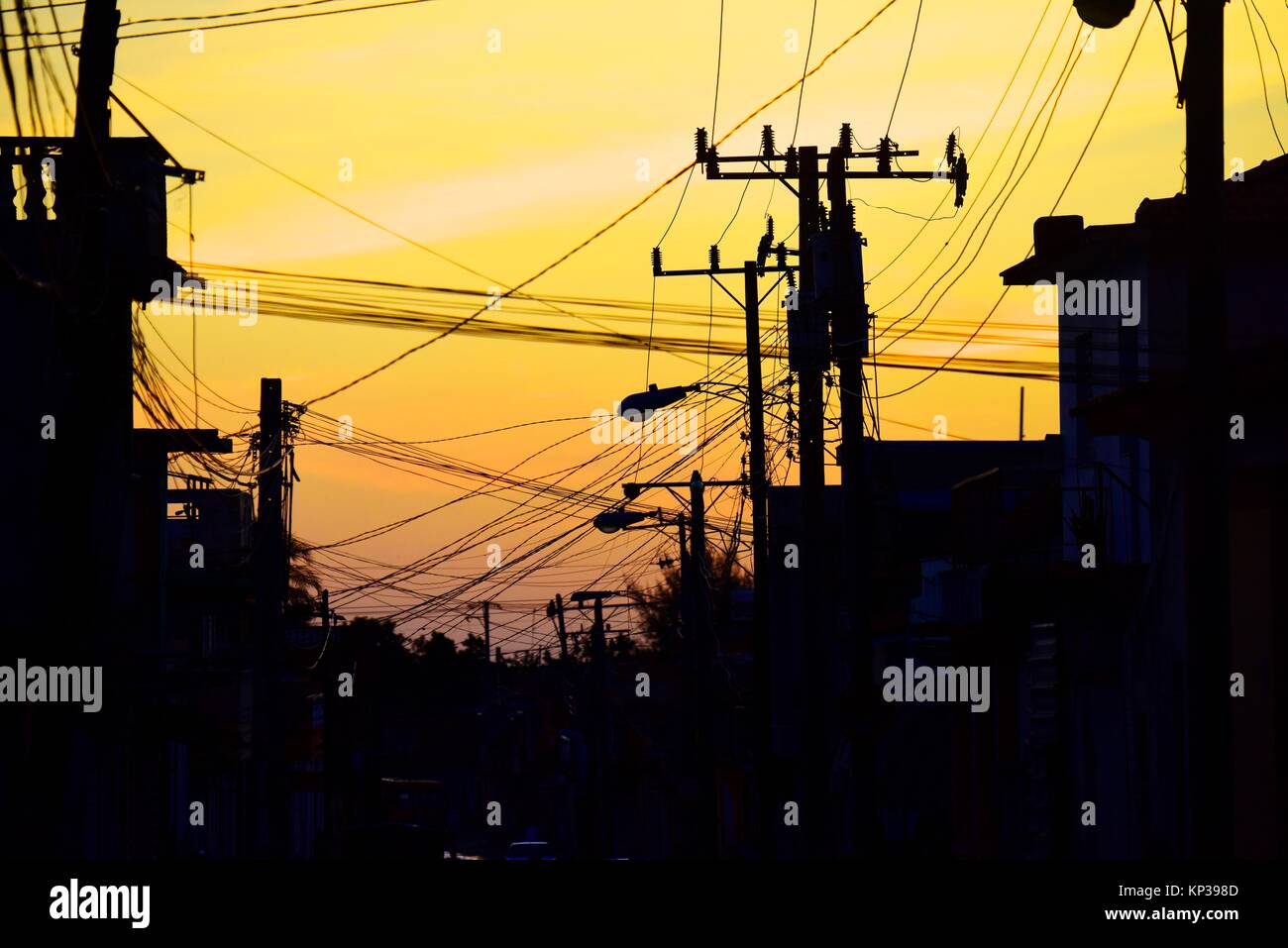 Cuba electricity hi-res stock photography and images - Alamy