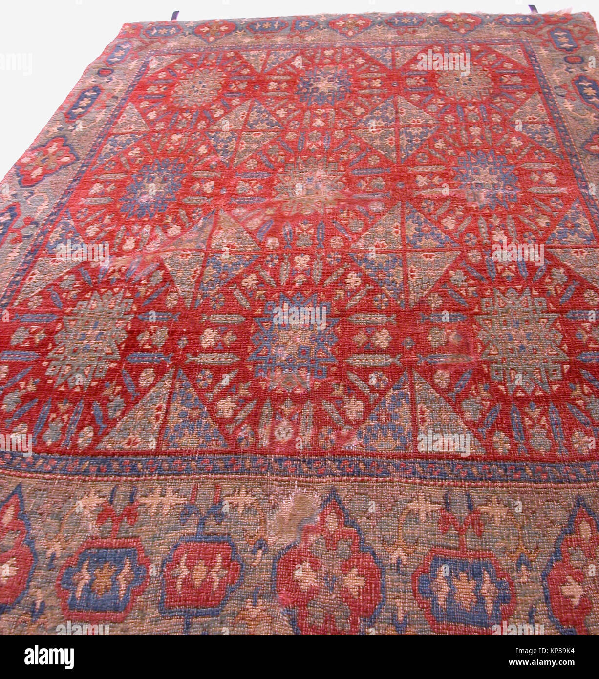 'Chessboard' Carpet MET AD-69.267a 452067 Stock Photo - Alamy