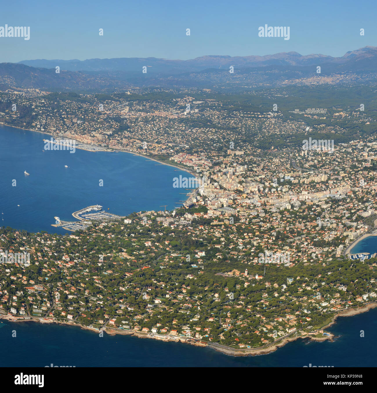 Cannes aerial hi-res stock photography and images - Alamy