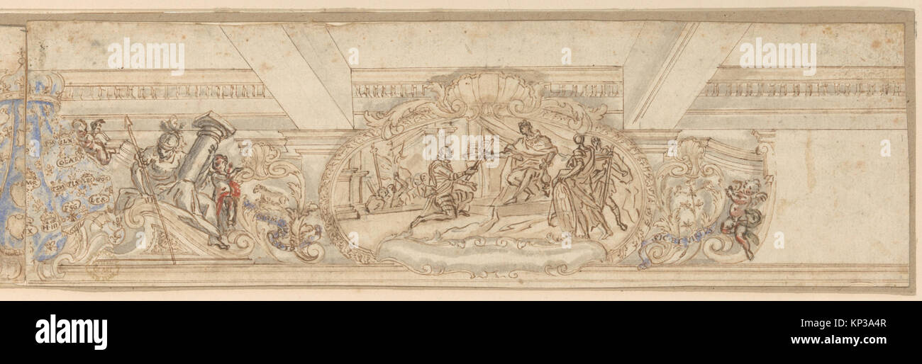 Decorative frieze, MET collection DP248956 339902, showing ornamental ...