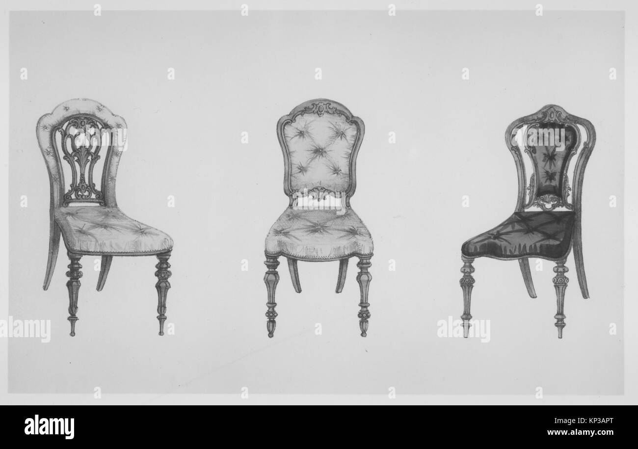 A collection of 42 chair designs across twelve plates, demonstrating ...