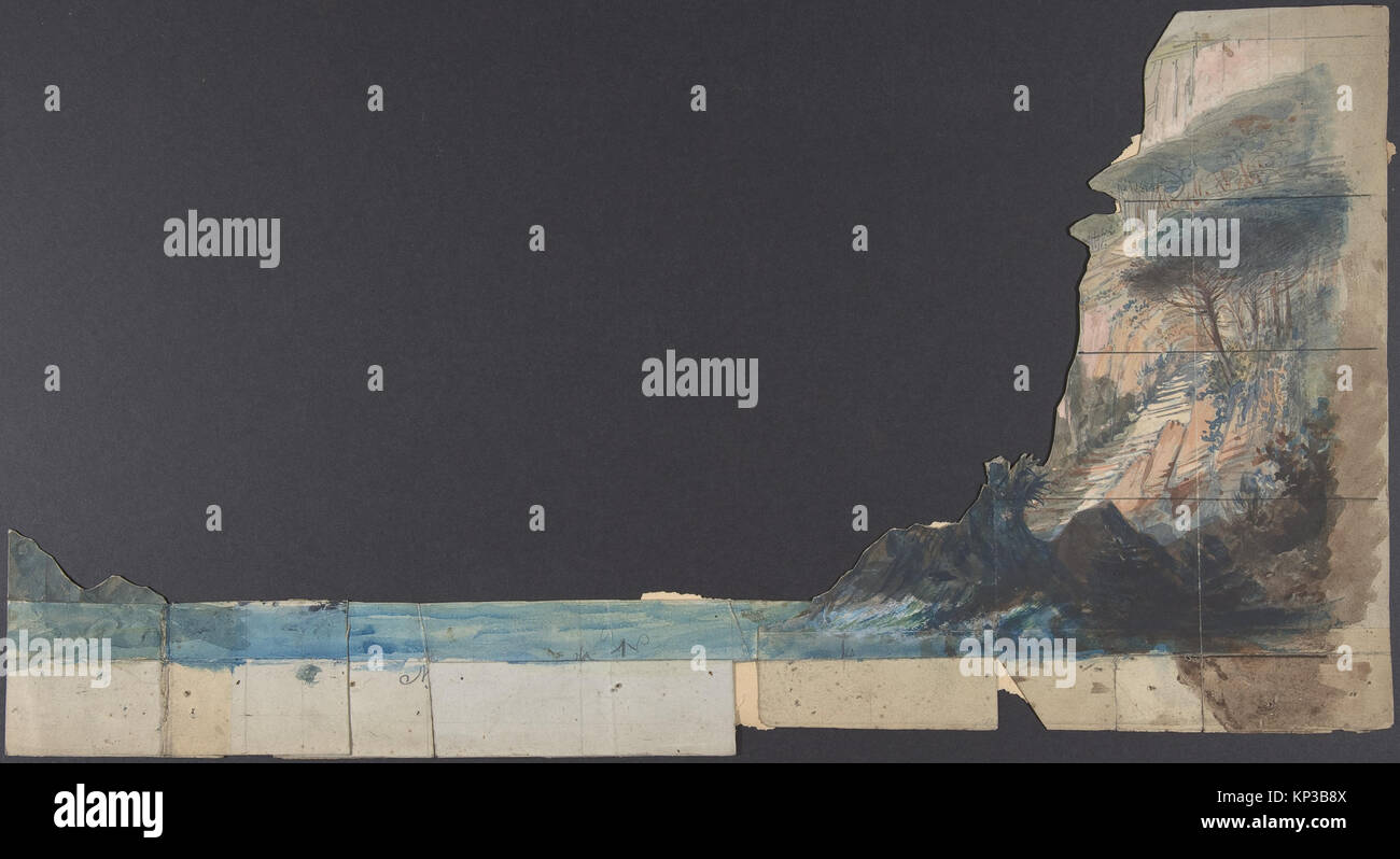 Design for a stage set at the Opéra, Paris, MET DP809698 359055 ...