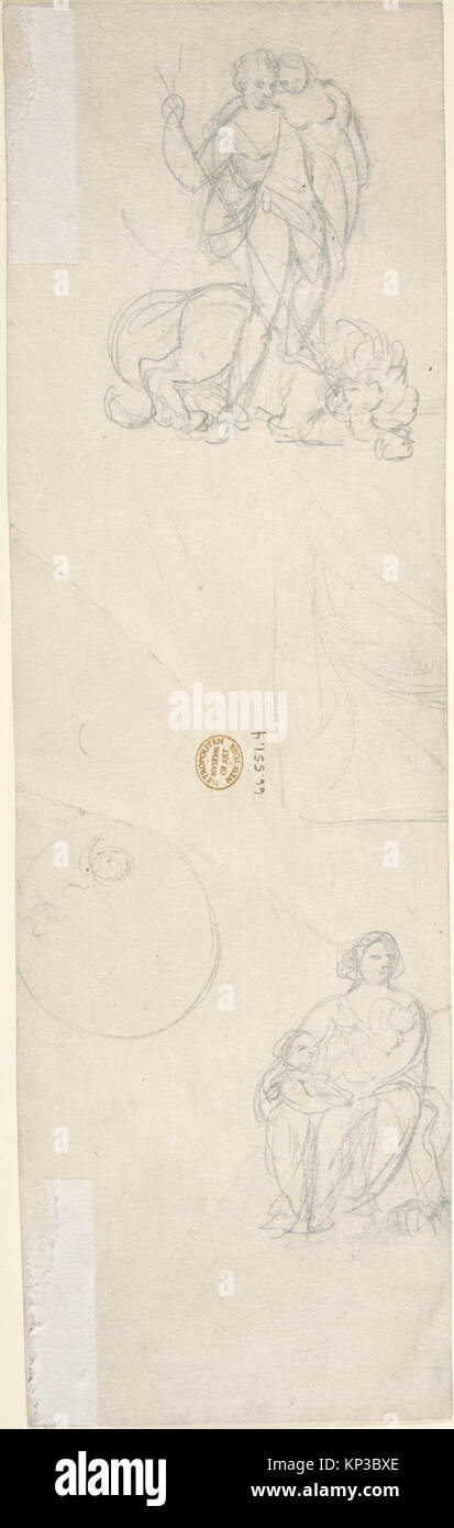 This work presents an ornamental frieze design featuring shells ...